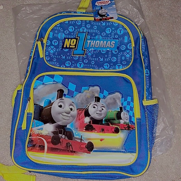 Accessories | Full Size School Sparkle Thomas Friends Train Backpack ...